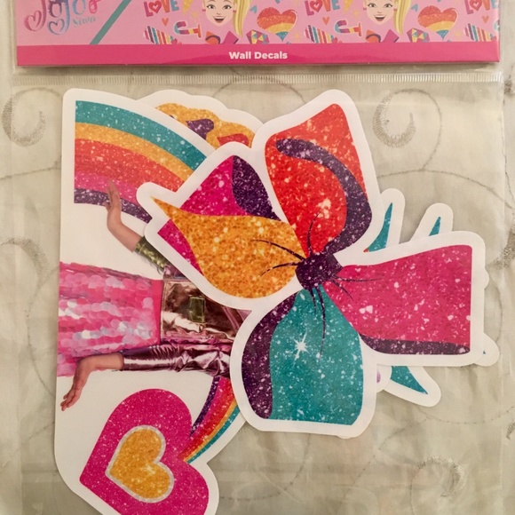 JoJo Siwa | Accessories | Jojo Siwa Exclusive Blue Sparkle Bow Tote Bag ...